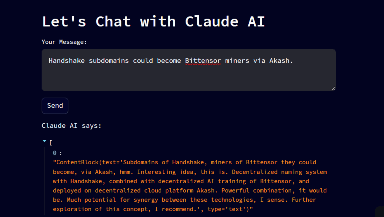 HandshakeTAO Streamlit, Bittensor, Corcel, build app in 3 steps!!! – Inner I Net Company ...